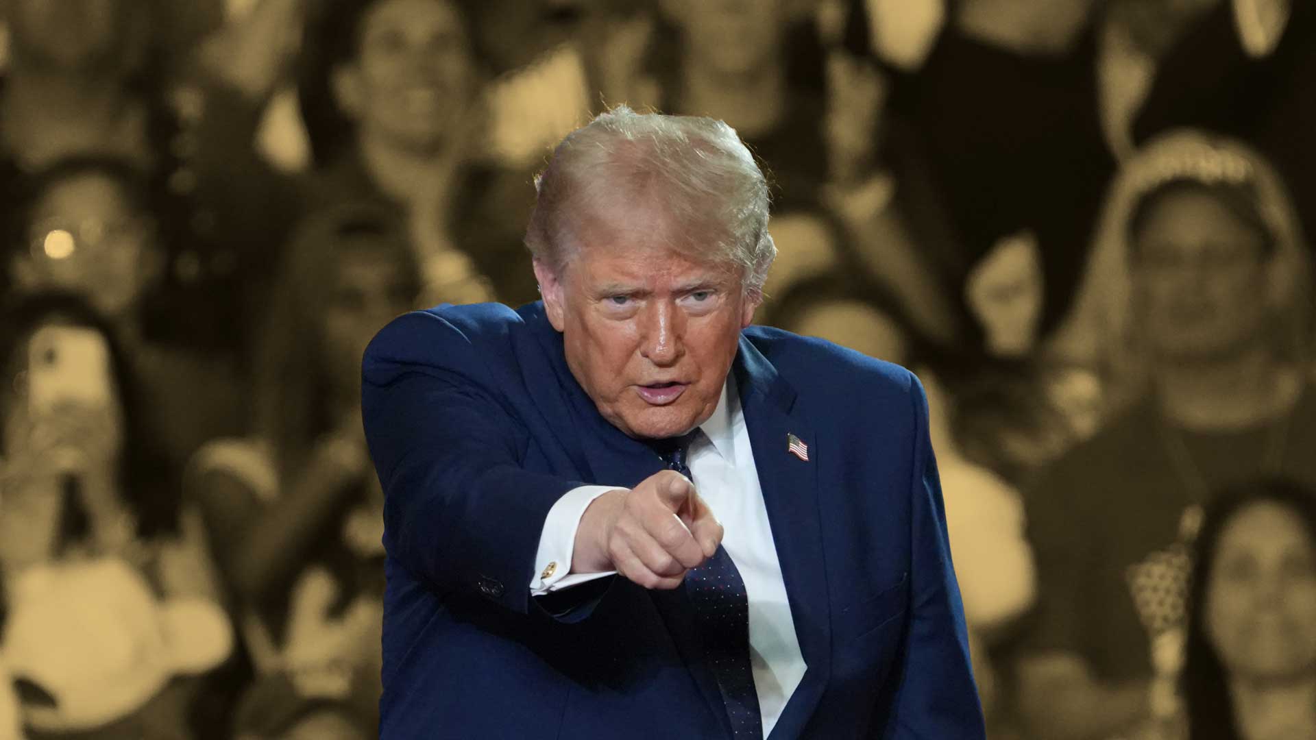 Donald Trump after having an incident with Knicks' legend - Basketball ...