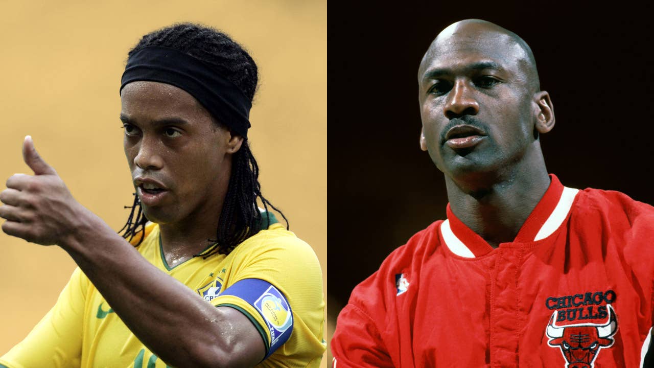 Ronaldinho reveals how watching Michael Jordan inspired his own game ...