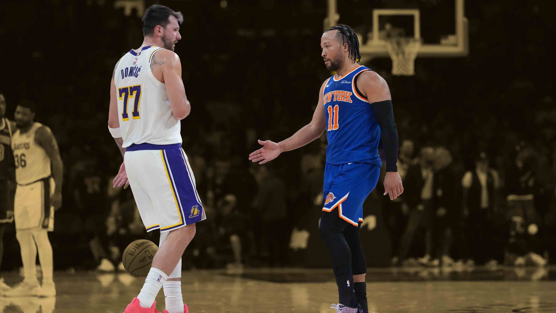 Chandler Parsons shuts down Jalen Brunson vs. Luka Doncic debate ...