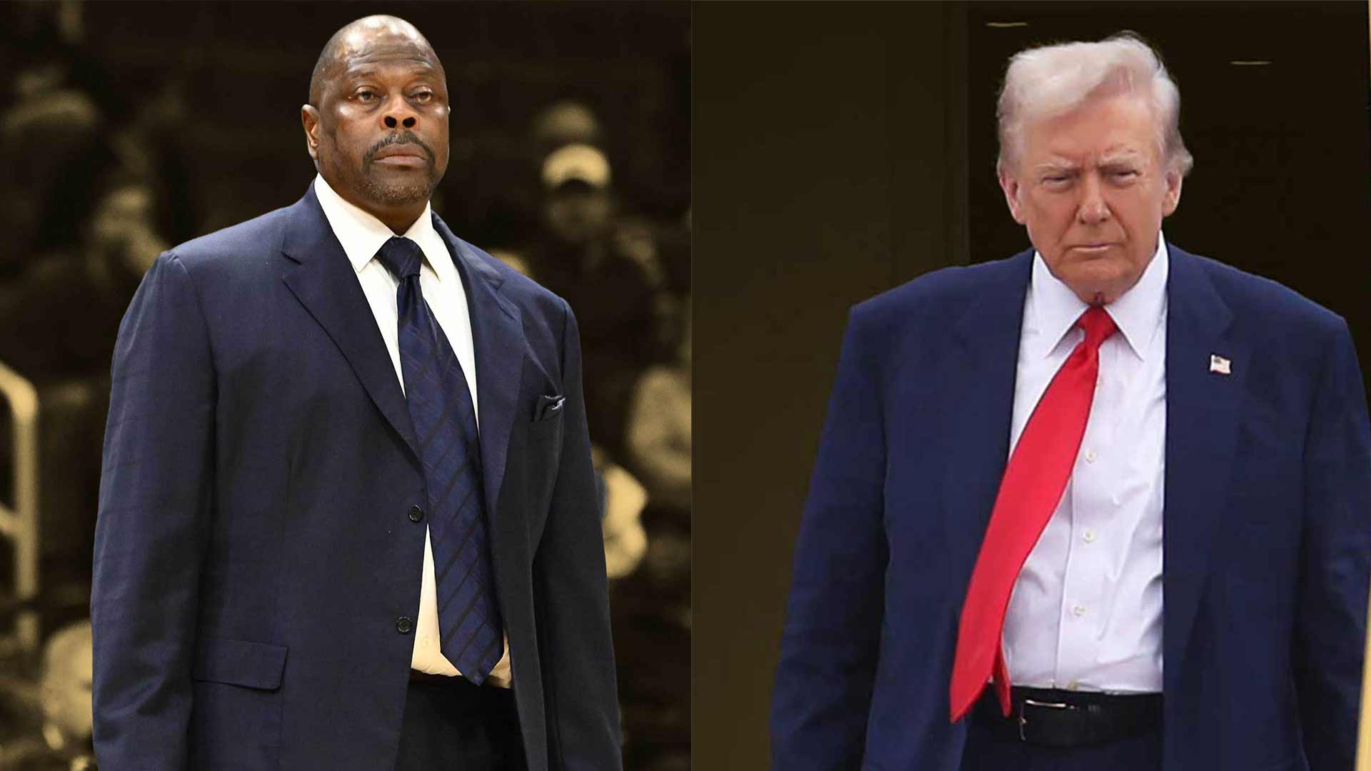 Donald Trump praises Patrick Ewing's impact on the Knicks franchise ...