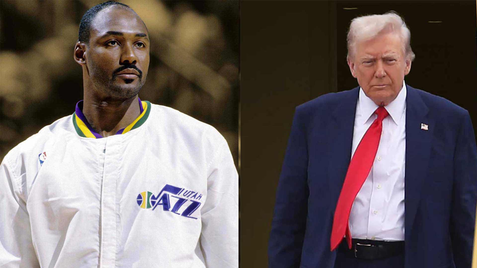 Donald Trump was baffled that Karl Malone wasn't paid like an NBA star ...