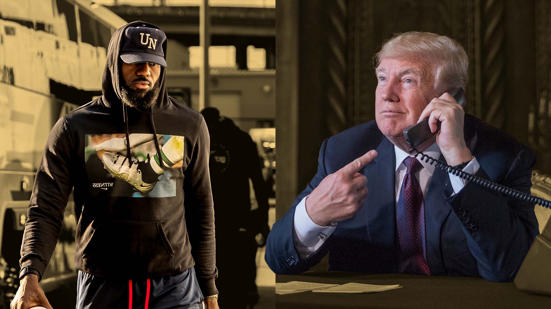 Donald Trump Says Michael Jordan Is The Goat Takes Swipe At Lebron