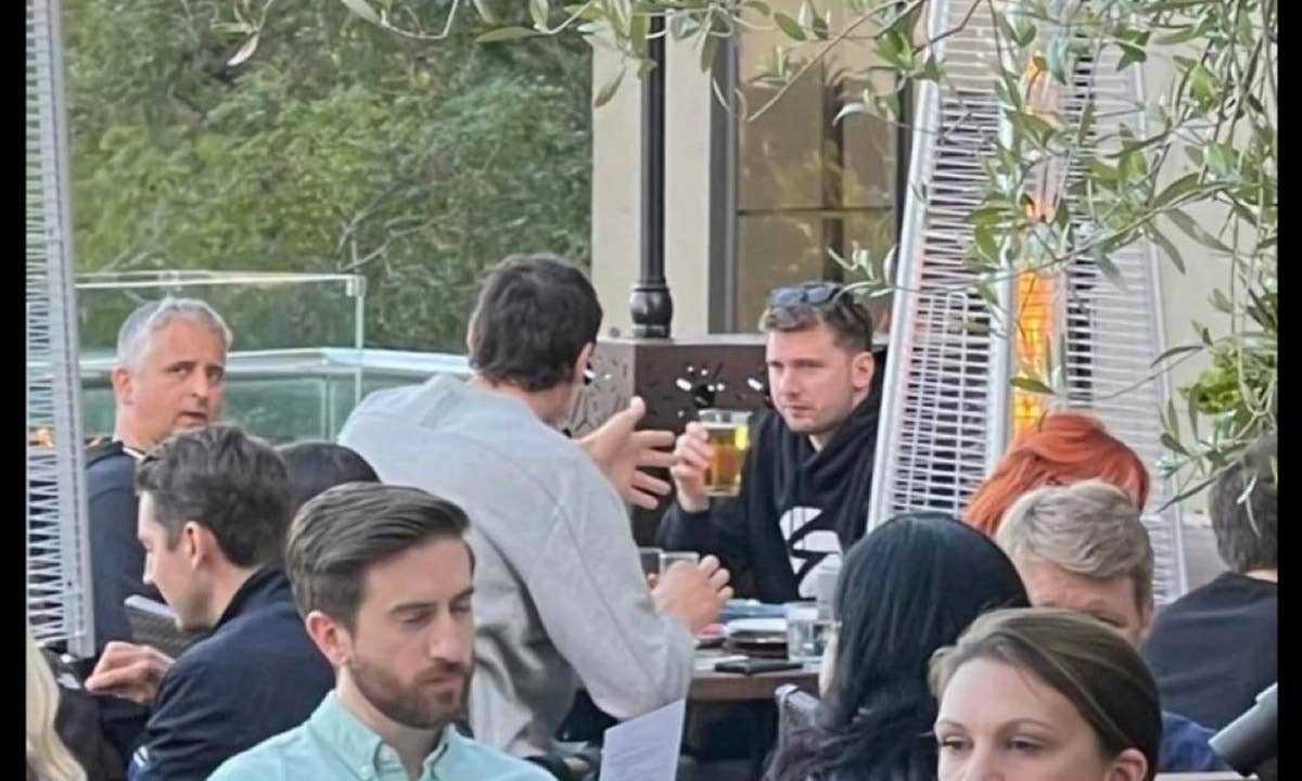 Dallas Mavericks clarify Luka Doncic's viral beer photo - Basketball ...