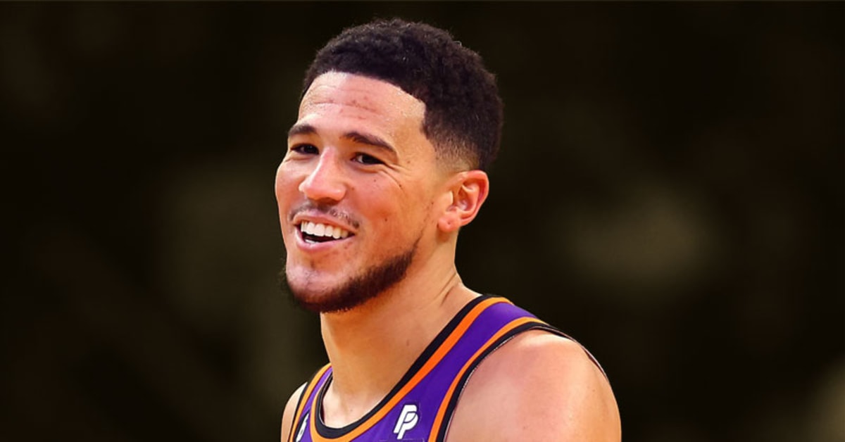 “I’m not a part of that” — Devin Booker laughs at the idea of load ...