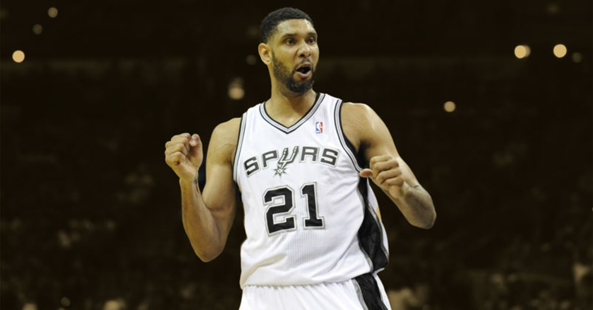 Tim Duncan reflects on his near quadruple-double performance in the ...