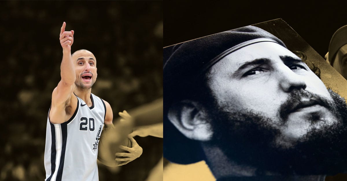 Manu Ginobili on Fidel Castro being possibly the true innovator of the ...