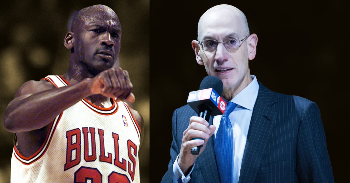 Adam Silver praises Michael Jordan for never disappointing the fans ...