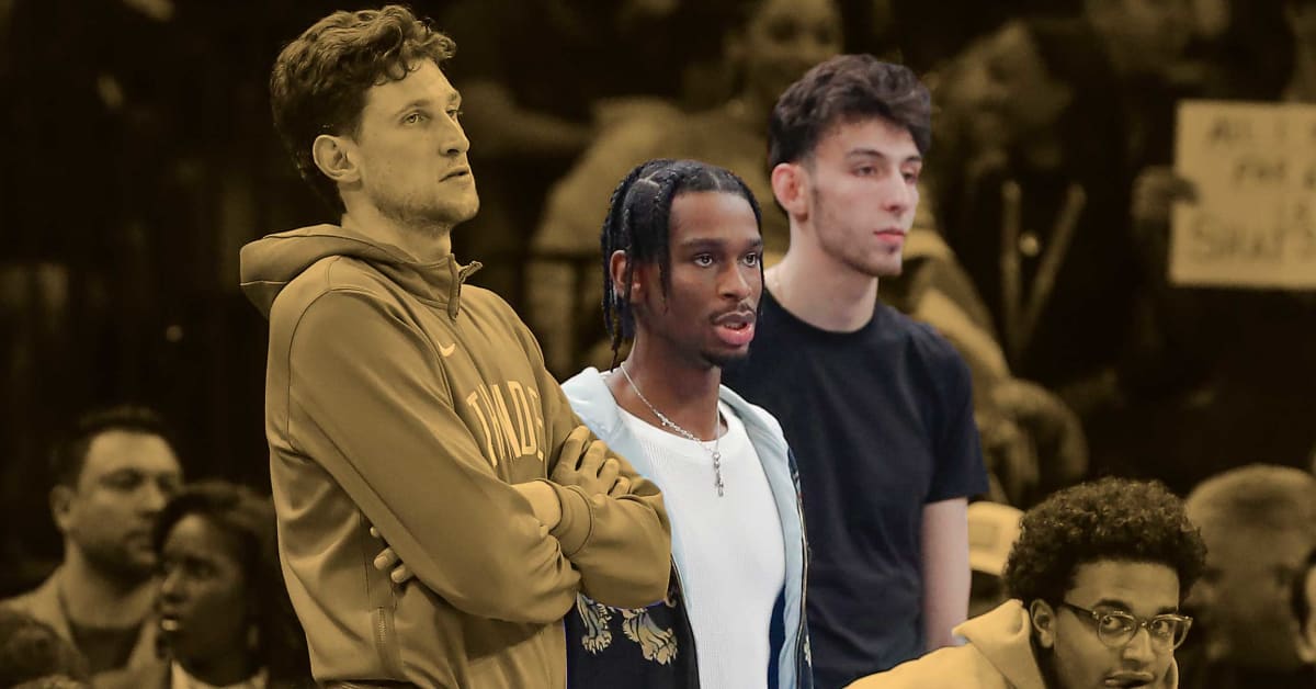 Chet Holmgren thinks OKC's young core can reach KD-Harden-Westbrook ...