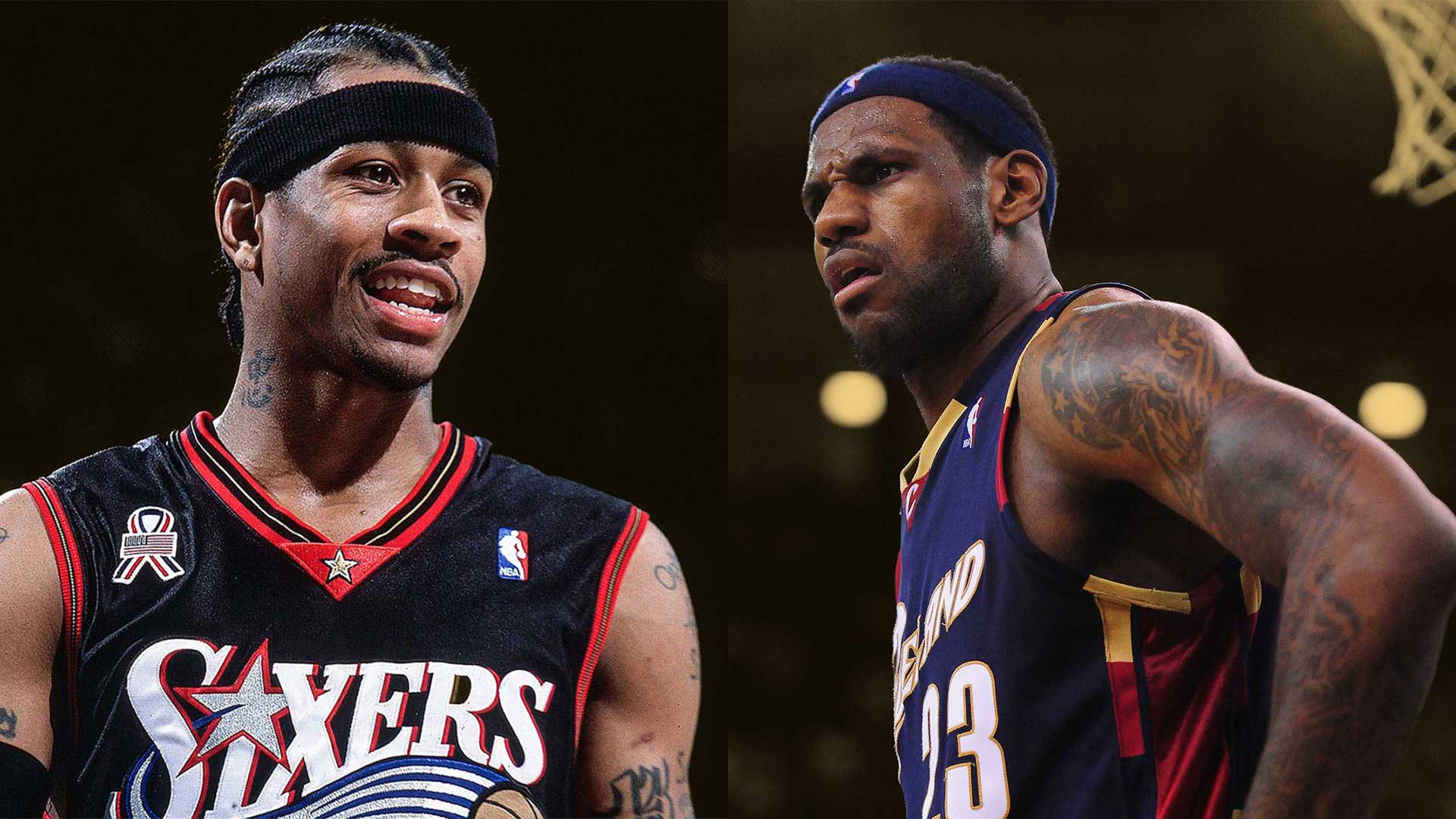 When Iverson yelled at LeBron, East All-Stars to beat West - Basketball ...