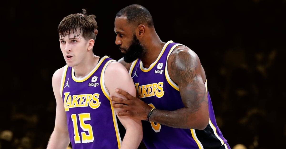 LeBron James reacts to Austin Reaves' "too small" Beverley taunt ...