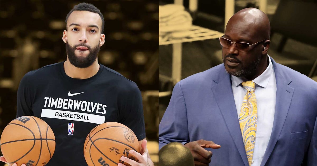 Shaq is disappointed with Rudy Gobert's Hall of Fame trajectory ...