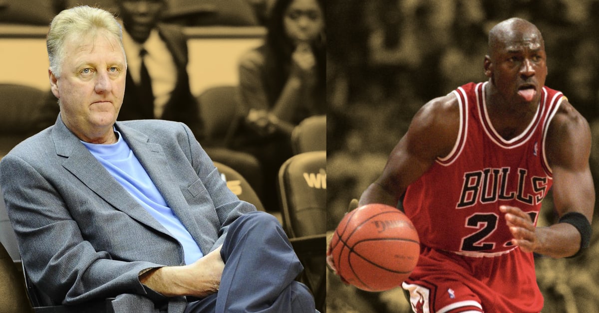 "I want you to knock Michael Jordan flat on his butt" - Larry Bird ...