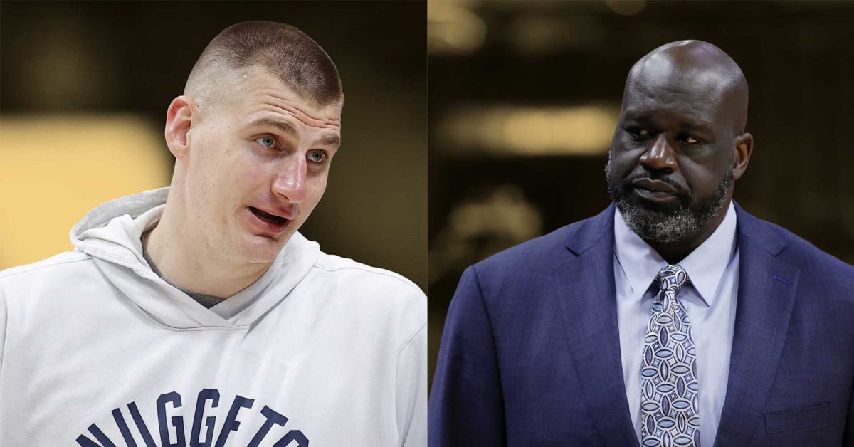 Shaq inducts Nikola Jokic into The Big Man Alliance after Finals debut ...