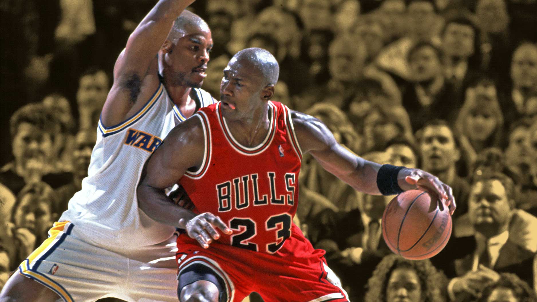 Michael Jordan: "Latrell Sprewell guards me as well as anybody ...
