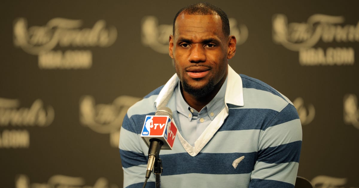 LeBron James had somewhat controversial comments about the first openly ...