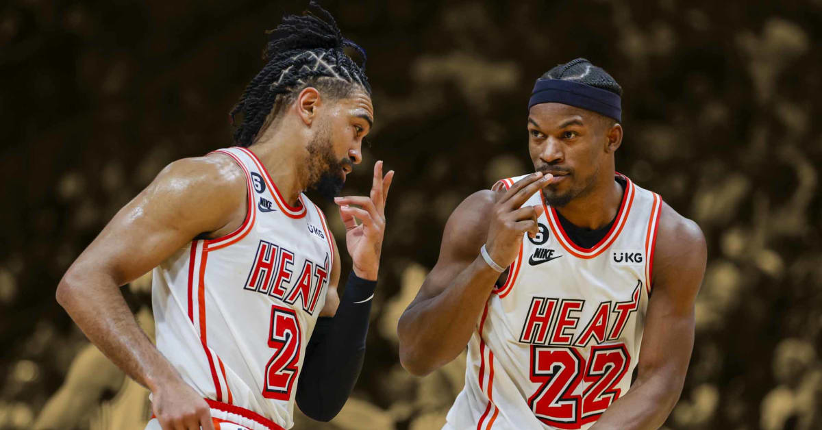 Gabe Vincent praises Jimmy Butler's competitive spirit - Basketball ...