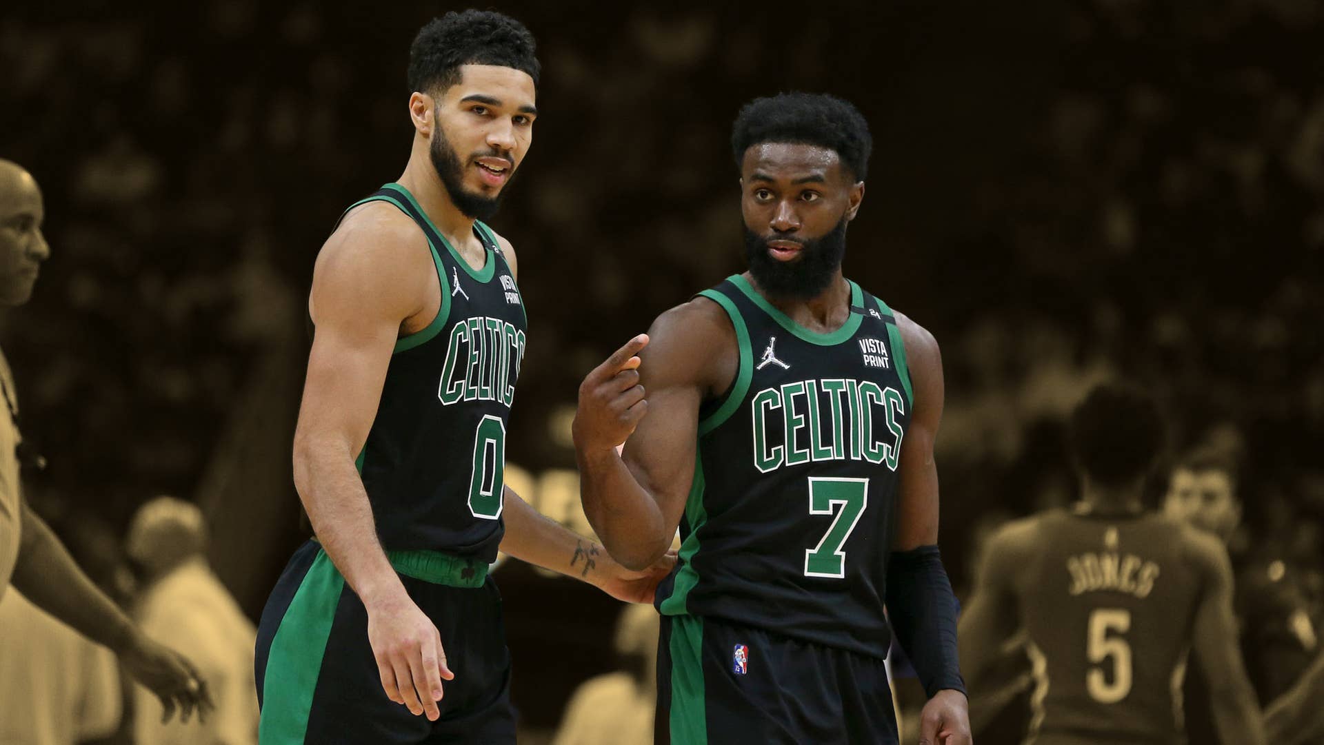 Patrick Beverley's take on Tatum and Brown's compatibility for Celtics ...