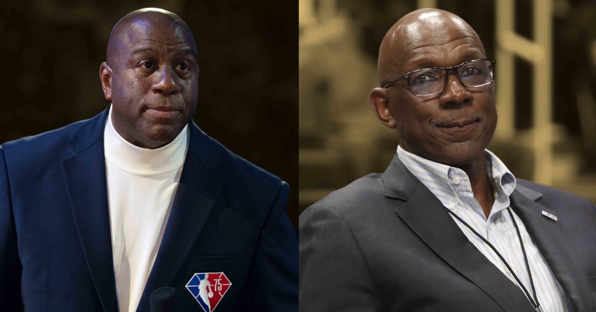 Magic Johnson on Clyde Drexler saying everybody felt sorry for his HIV ...