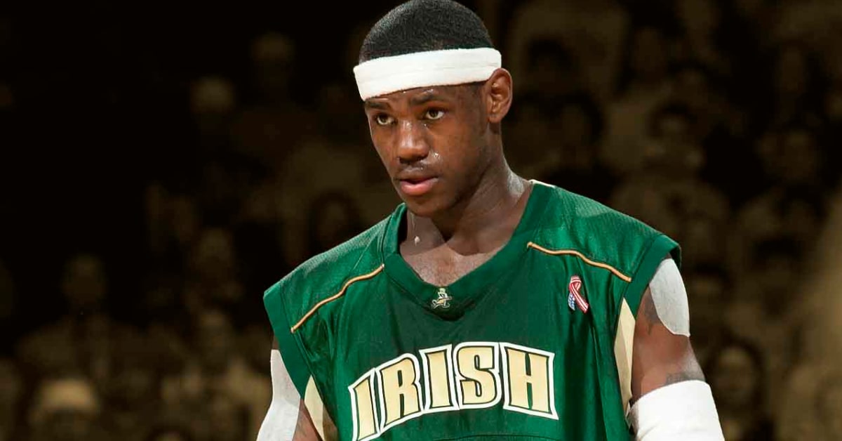 When a 16-year-old LeBron James ended a high school prospect's career ... When a 16-year-old LeBron James ended a high school prospect's career ...