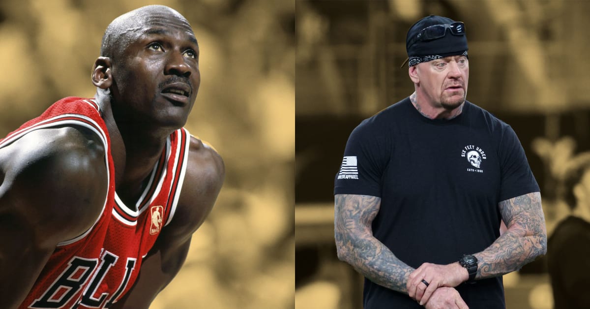 WWE legend The Undertaker picks Michael Jordan over LeBron James and ...