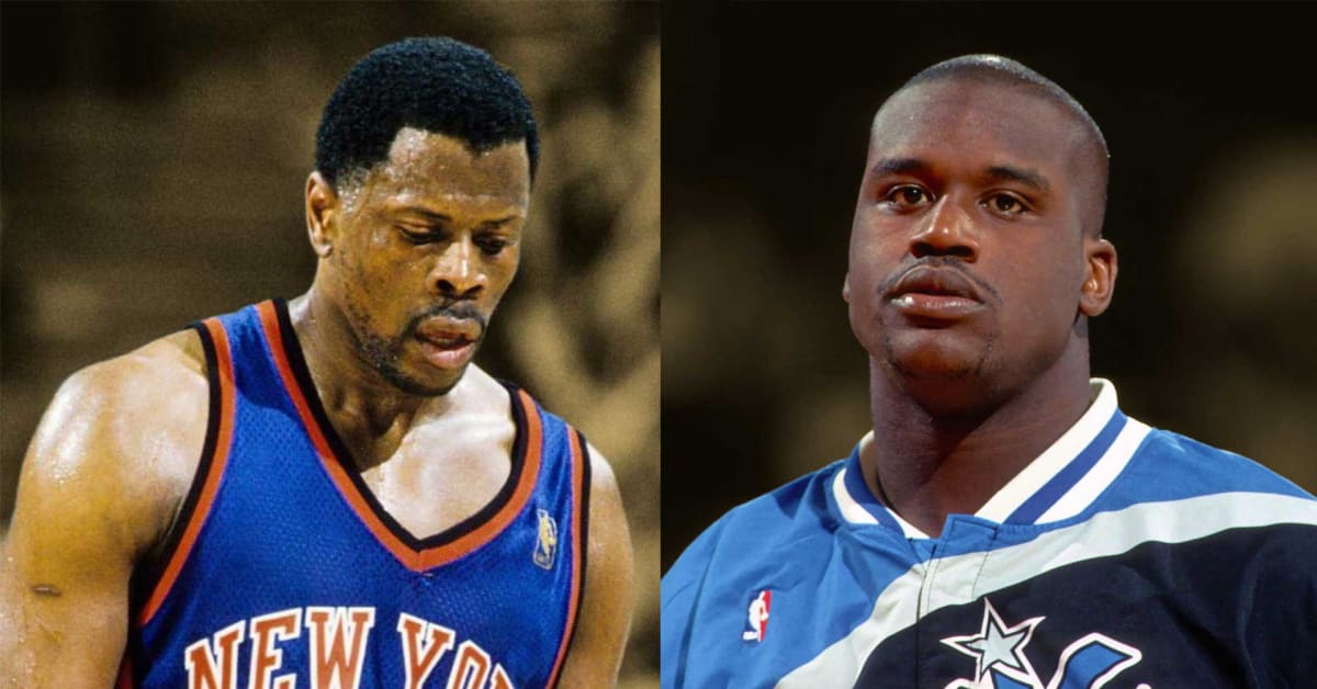 Patrick Ewing to Shaq: "I'm going to bust your a*s rookie" - Basketball ...
