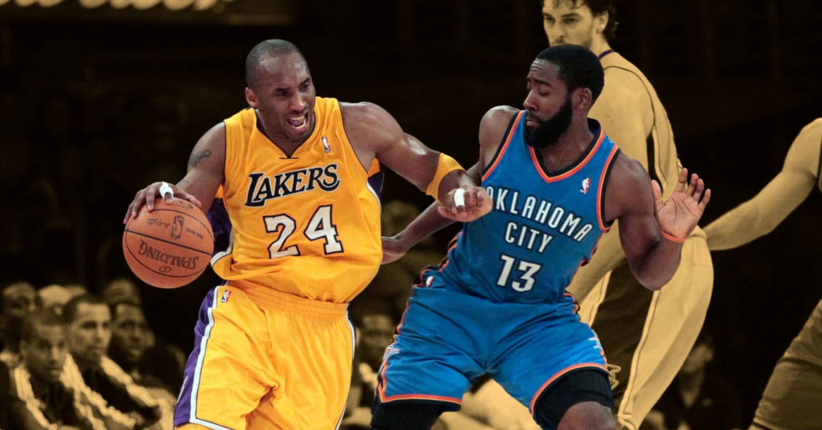When Kobe Bryant put James Harden in his place - Basketball Network ...