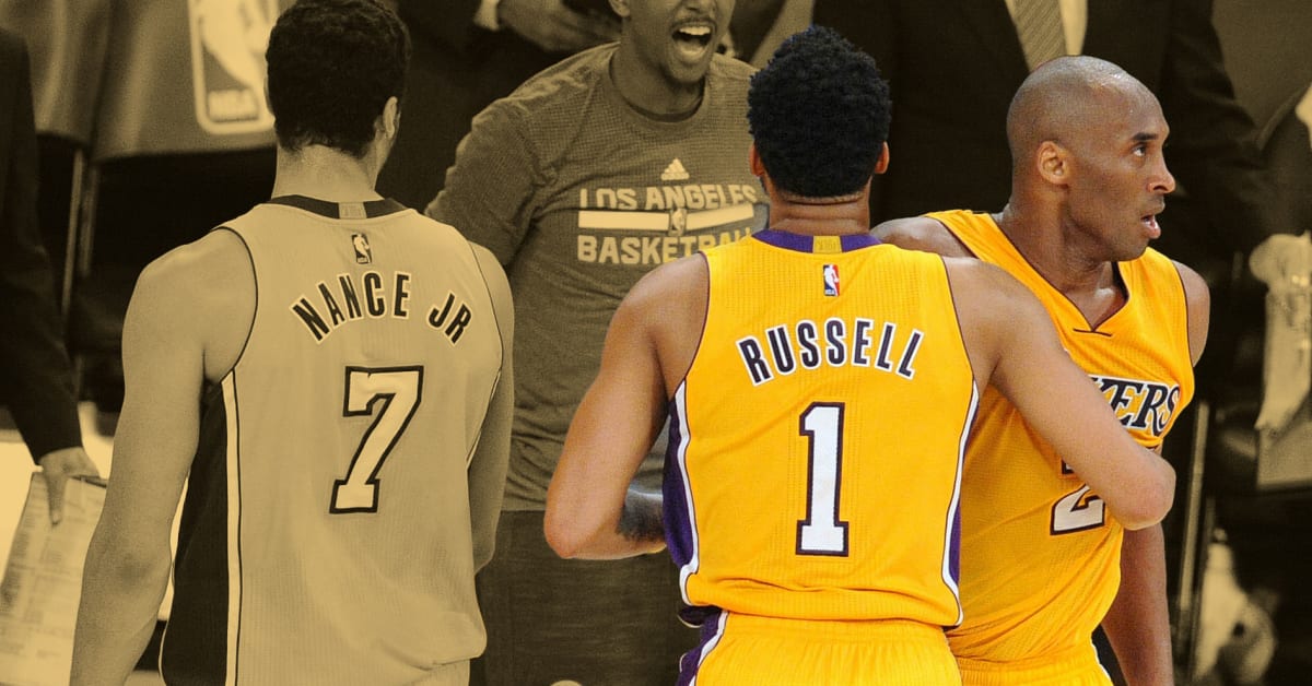 D'Angelo Russell shares hilarious locker room moment after Kobe's last ...