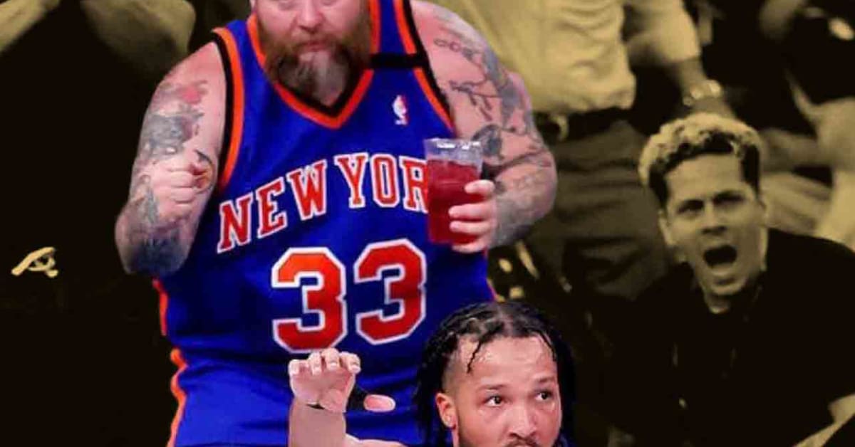 Rapper Action Bronson looks back on epic playoff photo with Jalen ...