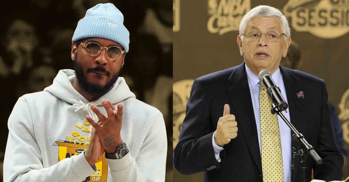 Carmelo Anthony’s intense conversation with David Stern changed his ...