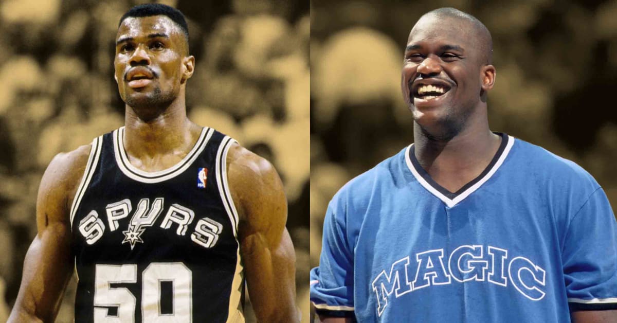 David Robinson compared Shaq to Ewing, Hakeem, and Daugherty ...