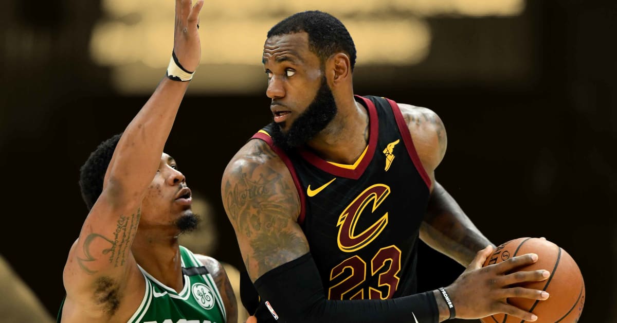 Marcus Smart picks between 2012 and 2018 LeBron James - Basketball ...