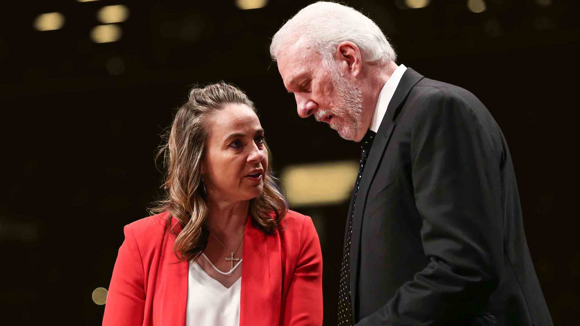 "That's a very private space" - Becky Hammon on what it's like to be in ...