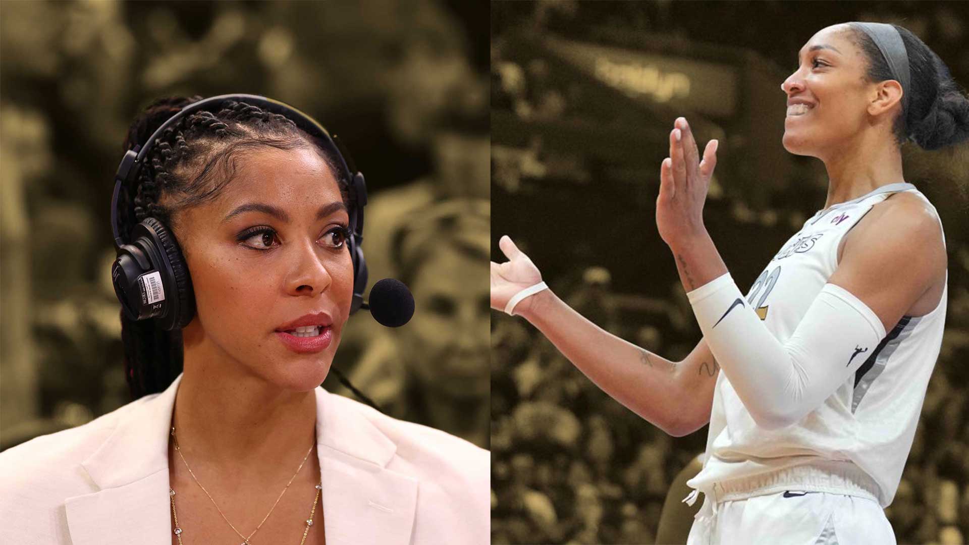 A'ja Wilson reveals that Candace Parker is her WNBA GOAT - Basketball ...