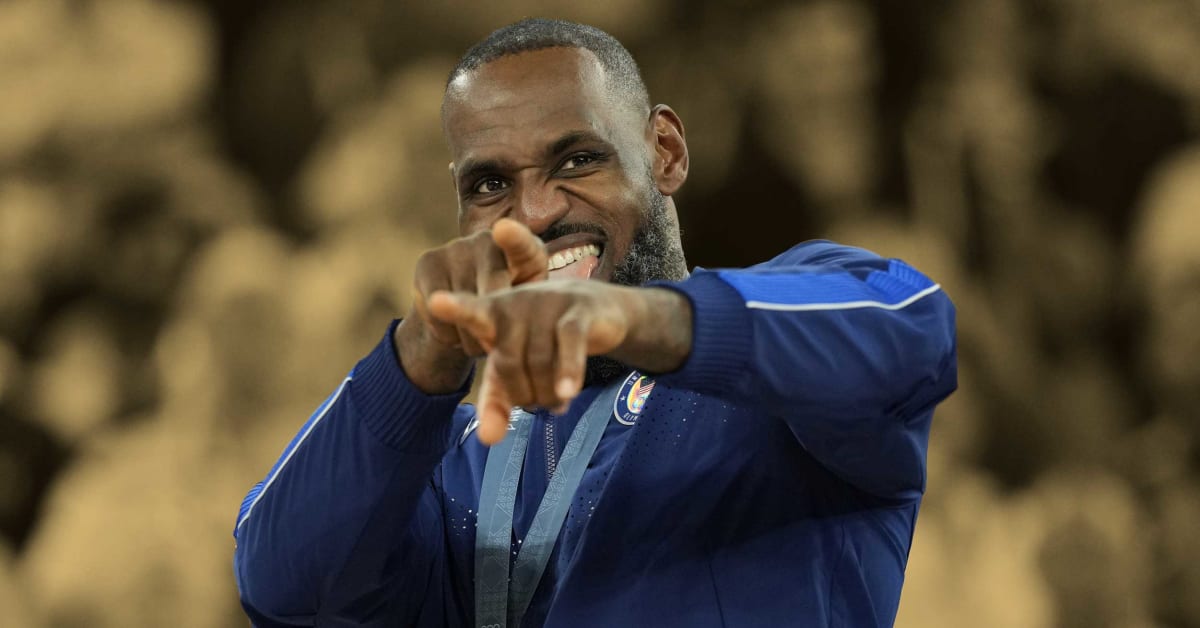 LeBron James picks his favorite Olympic gold medal - Basketball Network ...