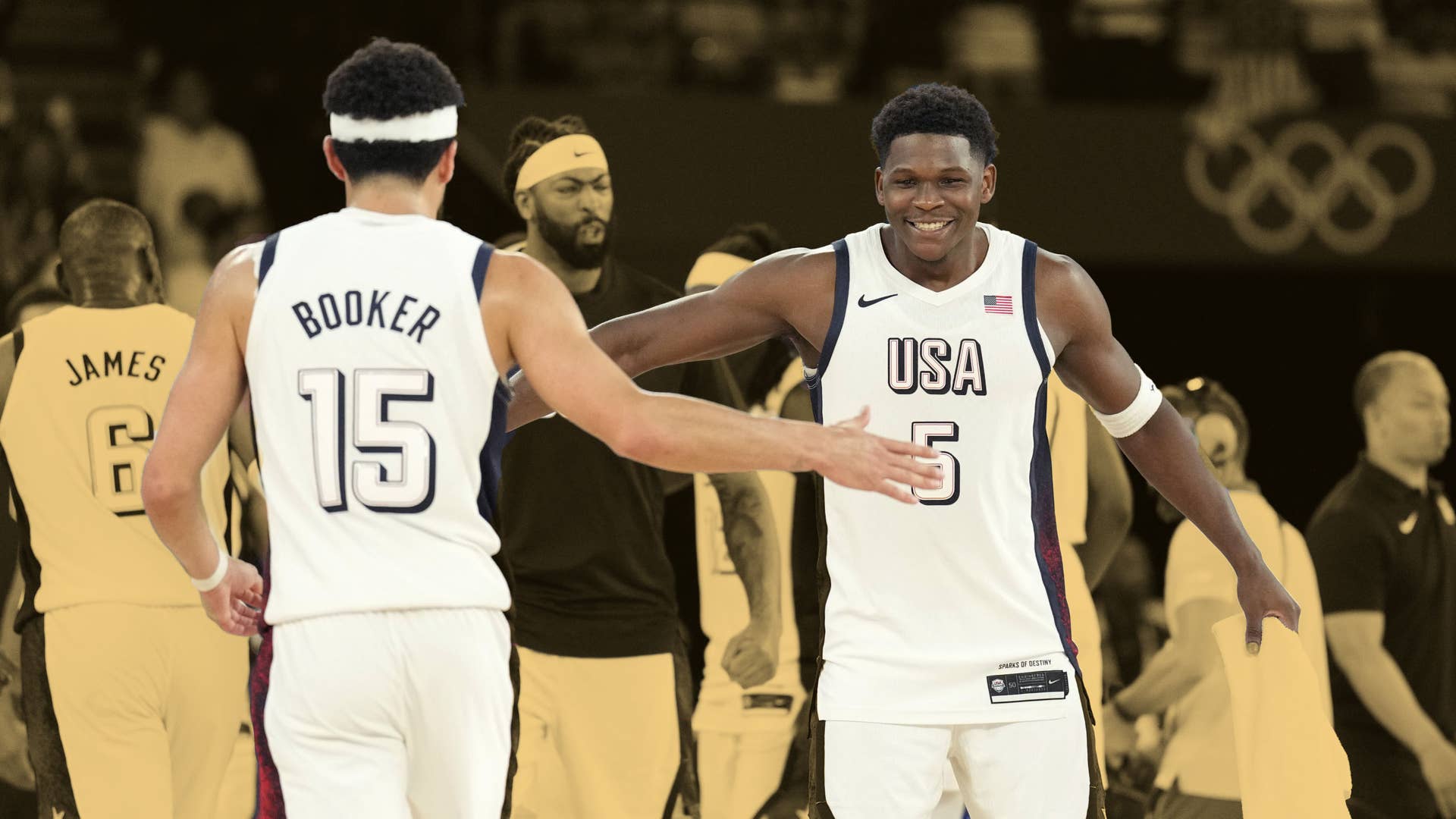 Anthony Edwards praises Devin Booker for his role on Team USA ...