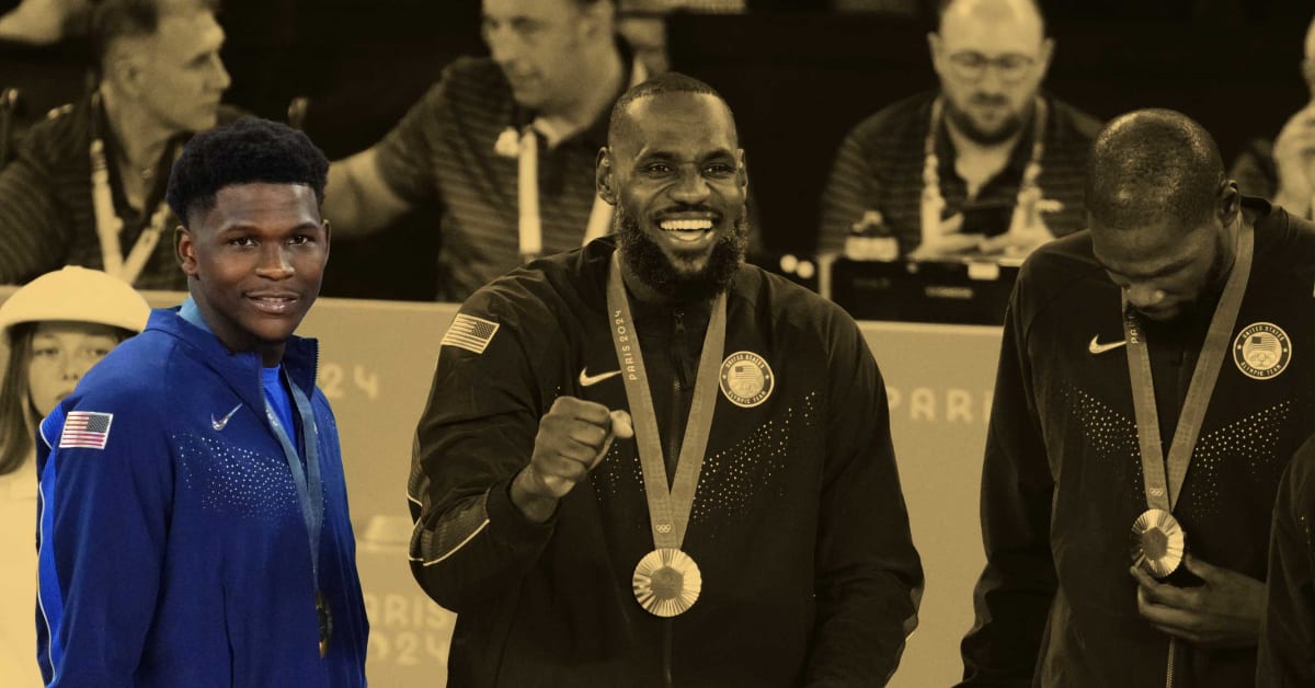 Anthony Edwards was in awe after receiving Olympic gold - Basketball ...