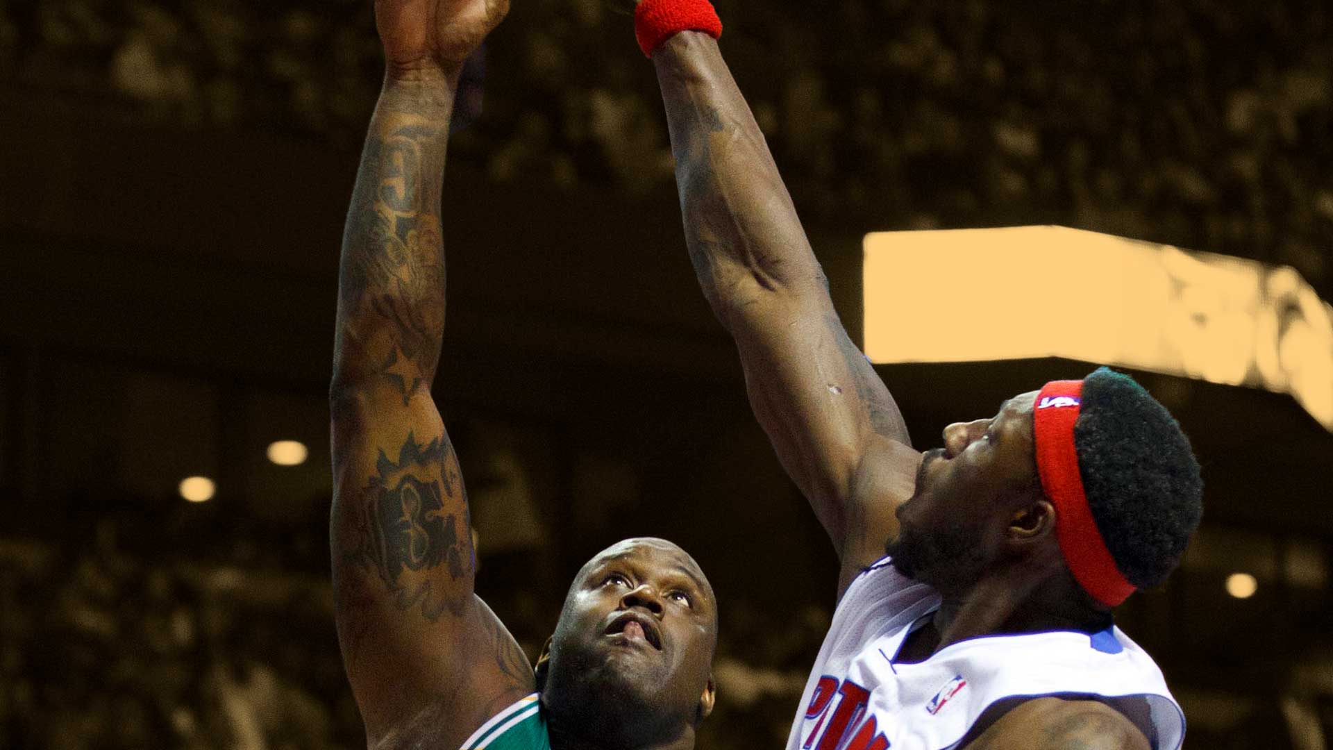 When Ben Wallace dominated Shaquille O'Neal with an epic block ...
