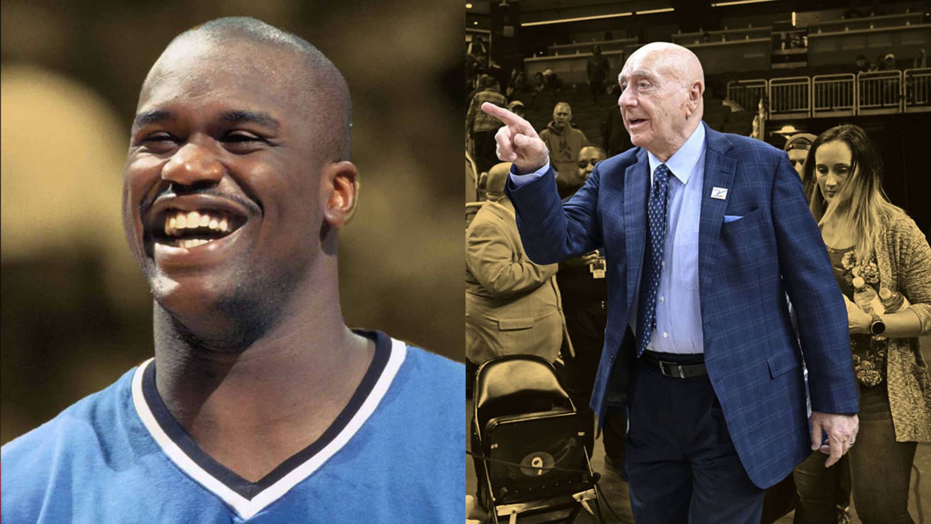 Shaquille O'Neal to Dick Vitale after the latter didn’t know who he was ...
