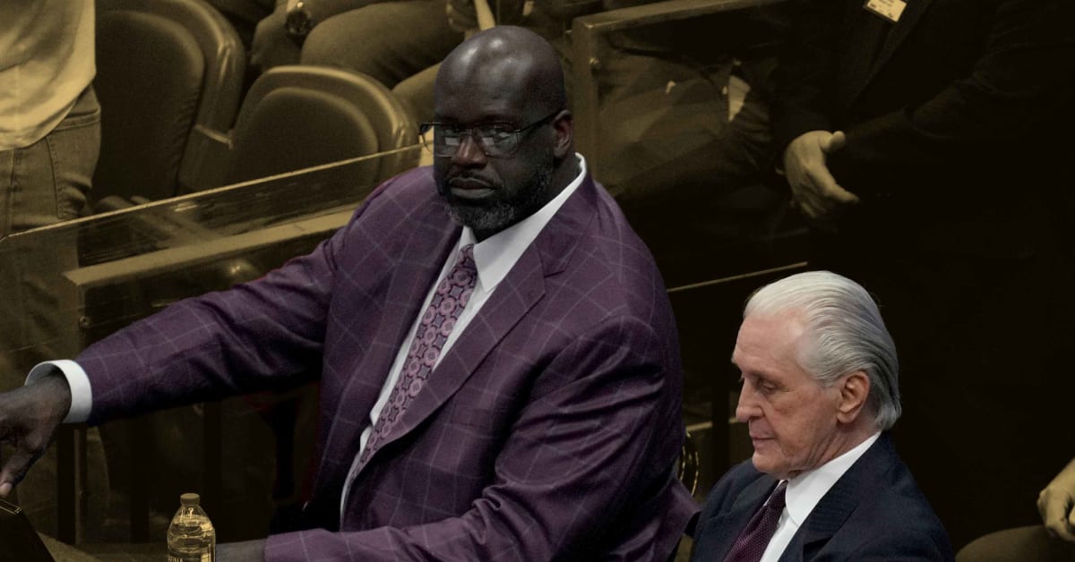 Shaq said Pat Riley's motivational speeches were "all BS" - Basketball ...