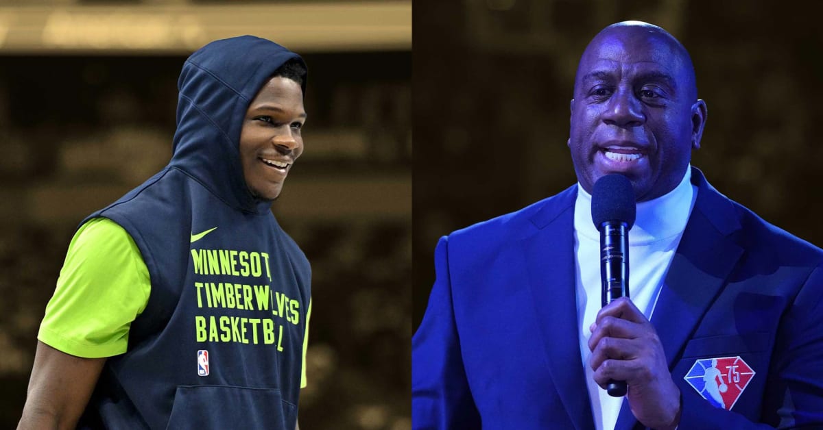 Magic doubles down on his disappointment with Anthony Edwards ...