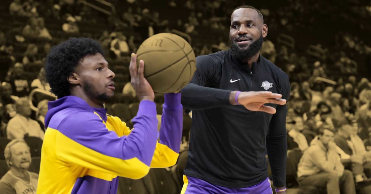 Shams says LeBron and Bronny might play together on Opening Night - Basketball Network - Your ...