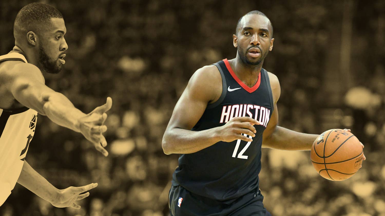 Luc Mbah a Moute in 2017 after his record-breaking plus-minus game of ...