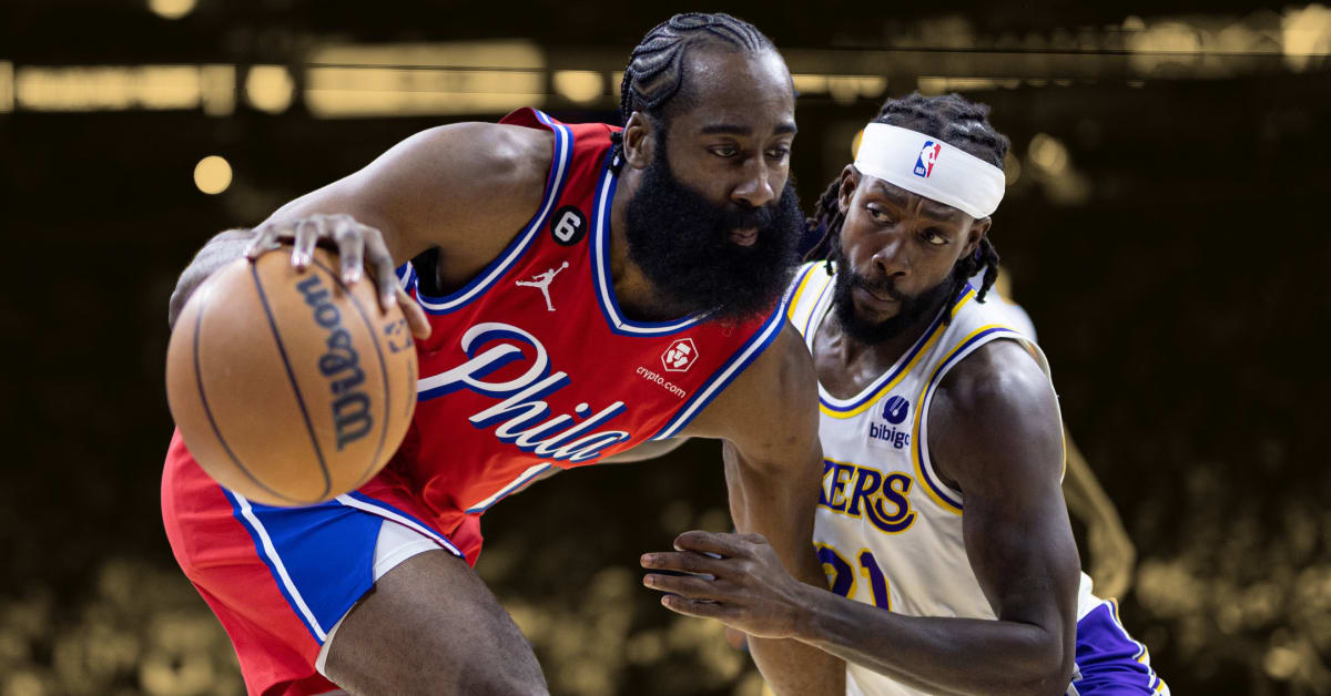 Patrick Beverley on James Harden joining the 76ers training camp after ...
