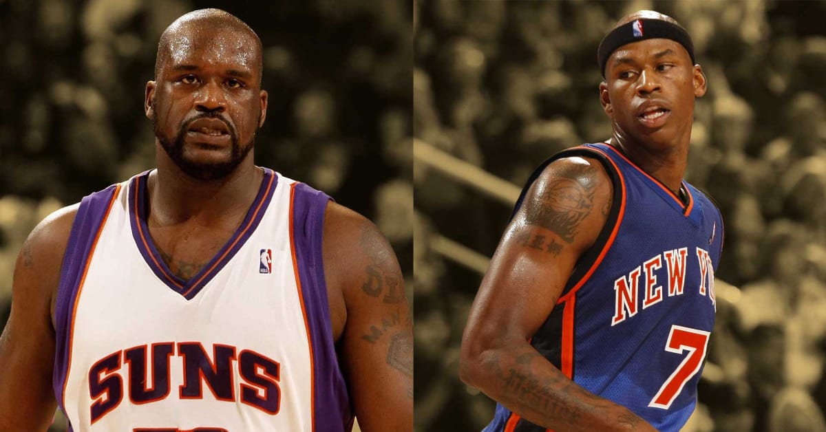 Al Harrington recalls taking a near fatal charge from Shaq - Basketball ...