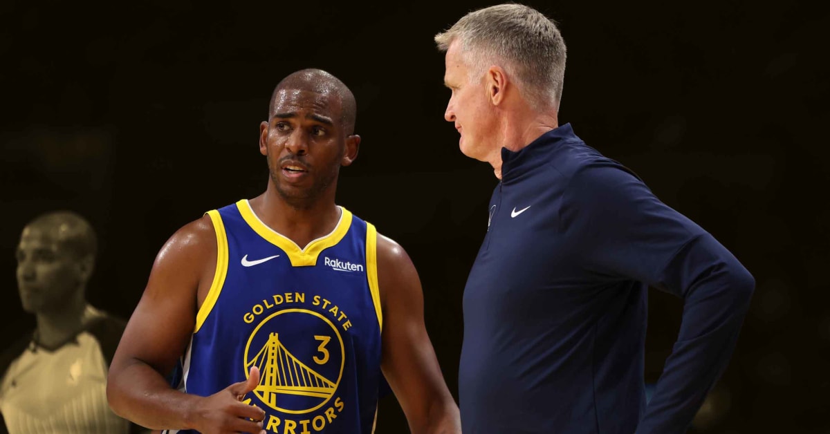 Chris Paul's reveals truth behind viral Steve Kerr fake laugh - Basketball Network - Your daily ...
