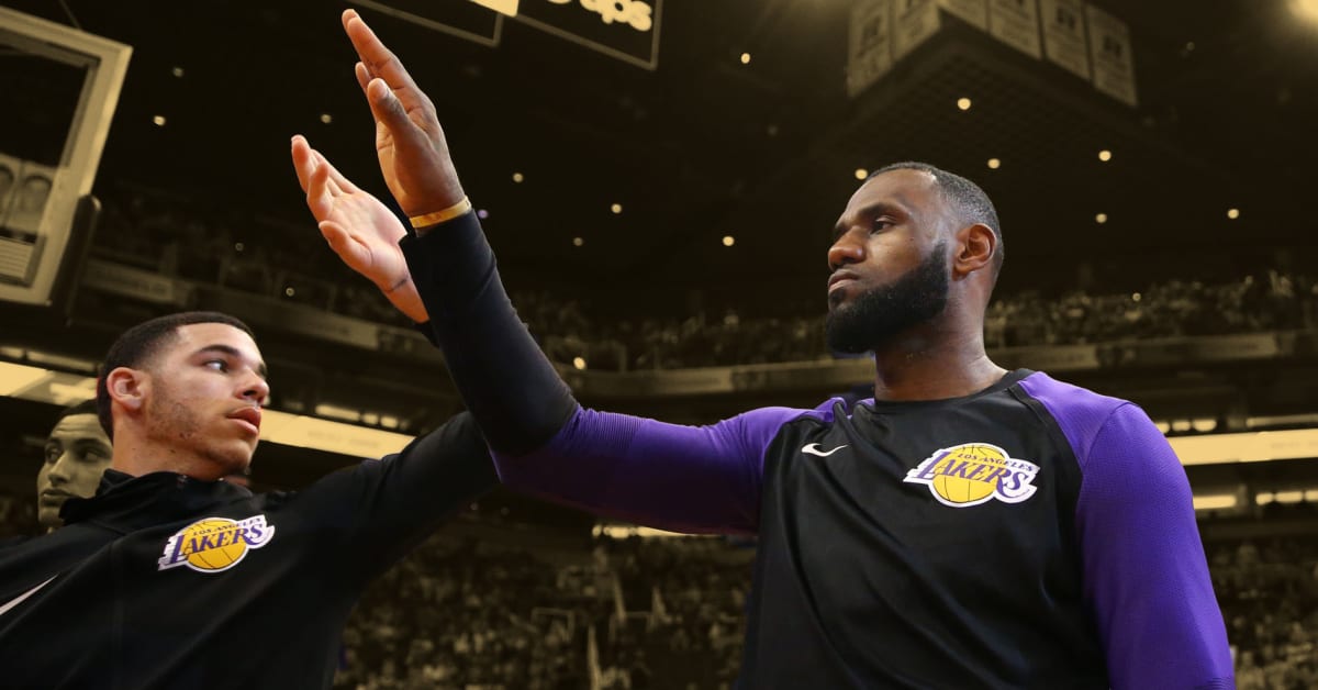 Lonzo shares how LeBron gave him a "Welcome to the NBA" moment ...