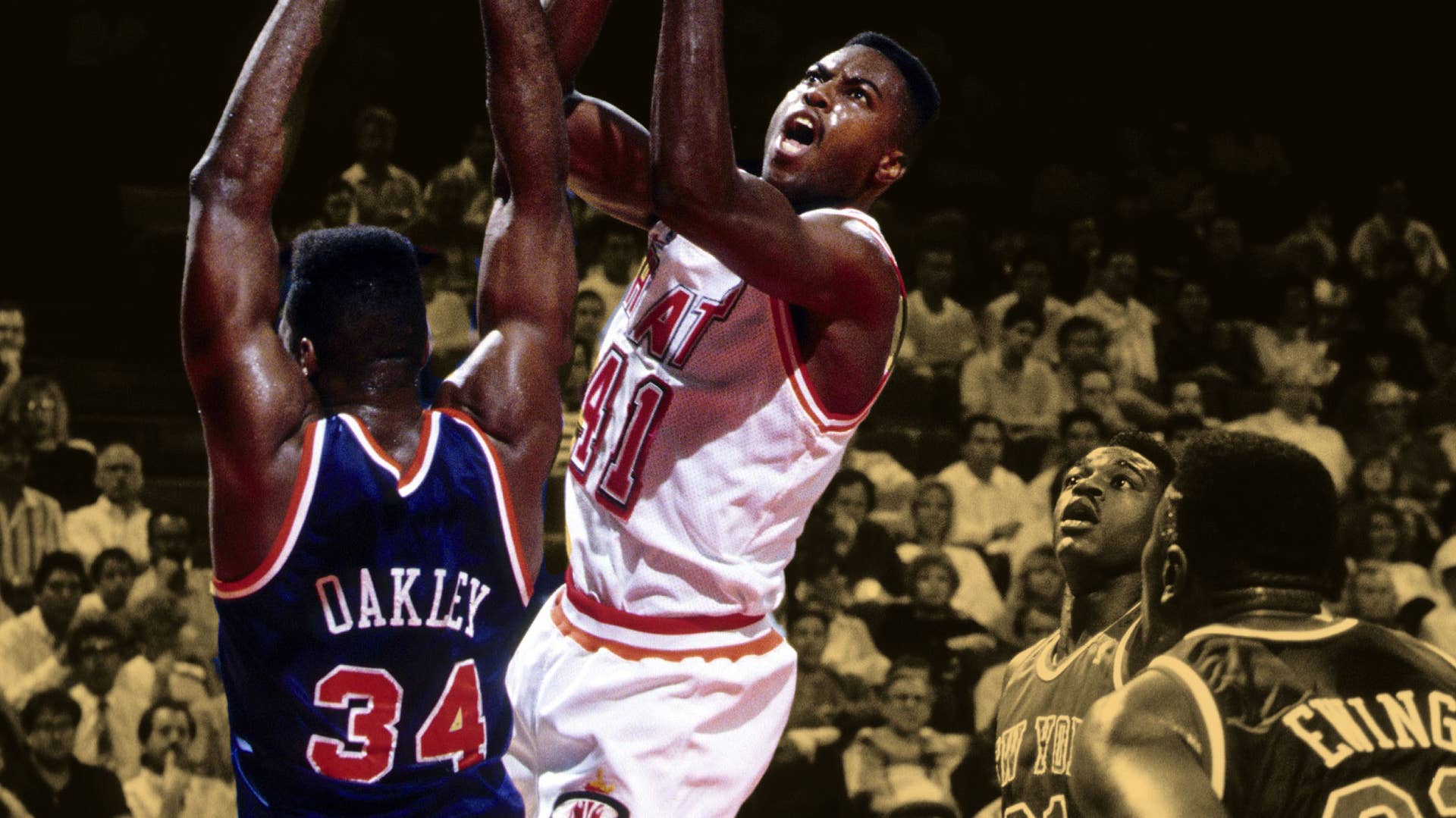 Charles Oakley reflects on the Knicks-Heat rivalry in the 90s ...