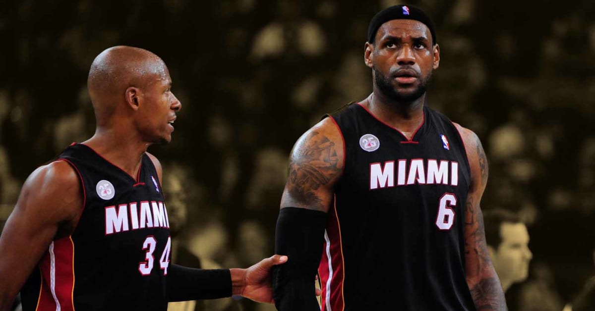 Ray Allen breaks stigmas around pedicures with LeBron James ...