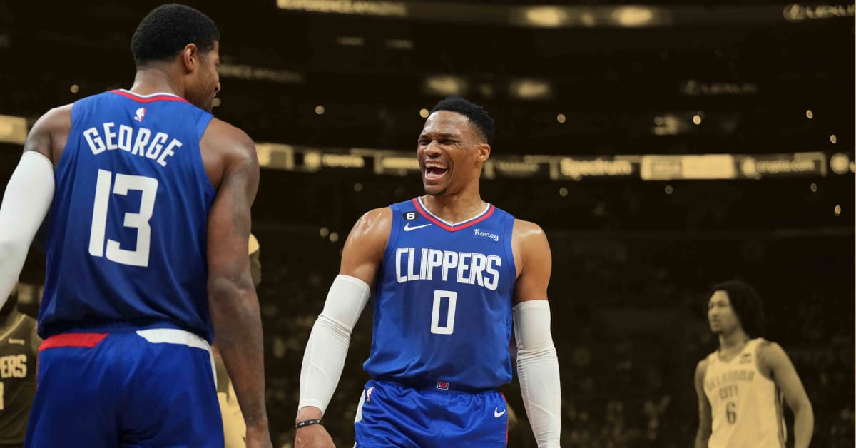 Paul George shares his respect for Russell Westbrook for accepting a lesser role with the ...