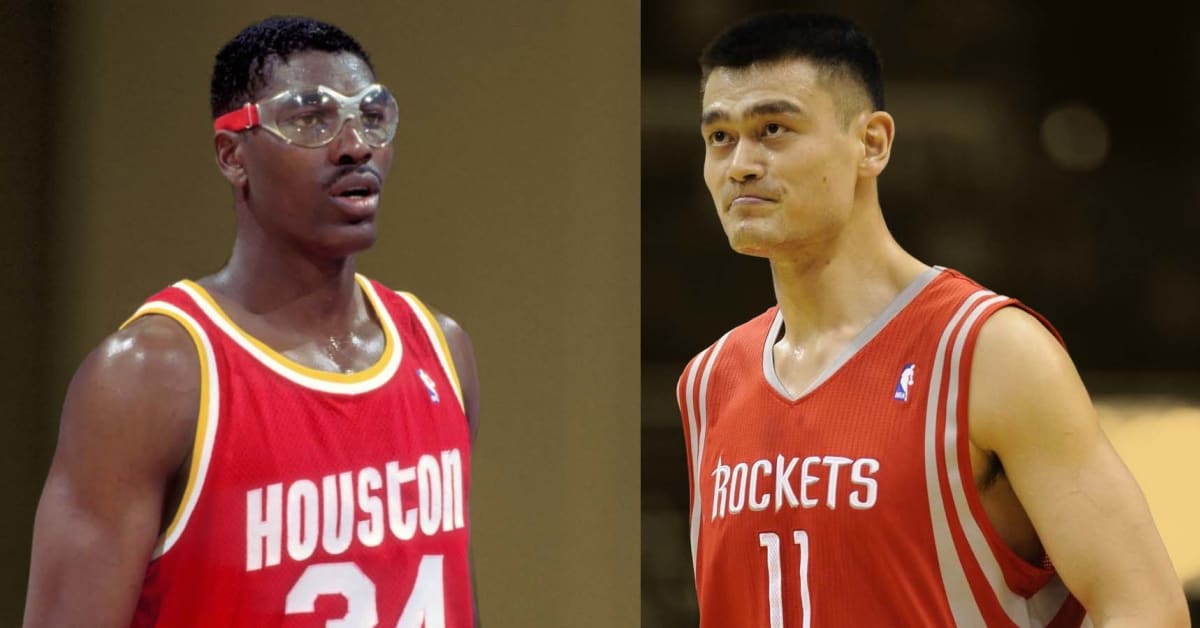 Yao Ming shares how Hakeem Olajuwon helped his NBA career - Basketball ...